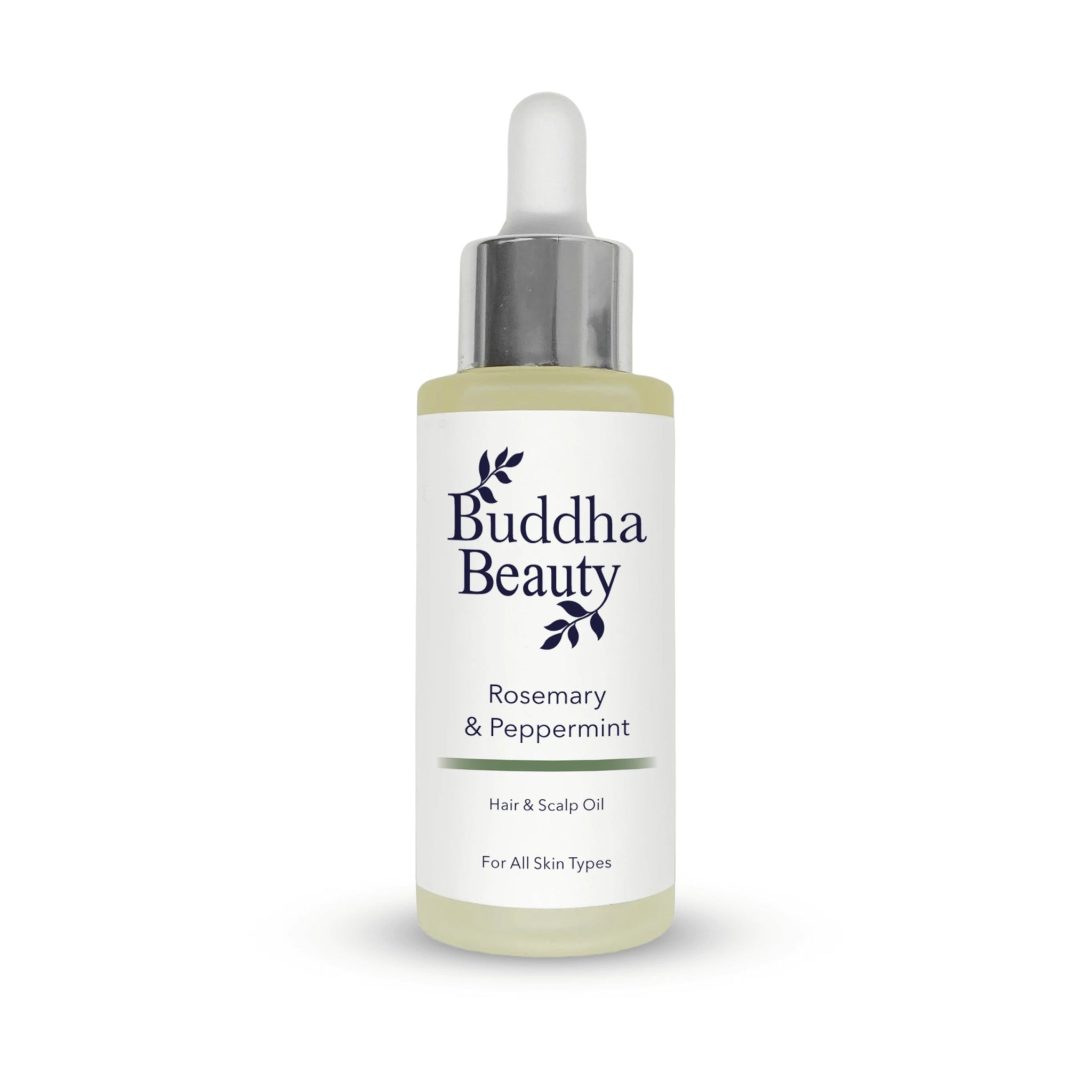 Rosemary & Peppermint Hair Growth Oil - Buddha Beauty Skincare