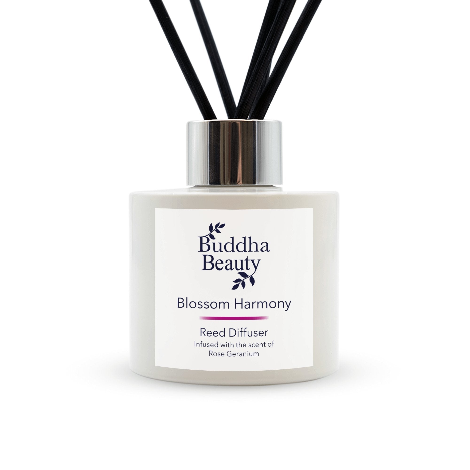 Serenity Rose Geranium Reed Diffusers - Buddha Beauty Skincare